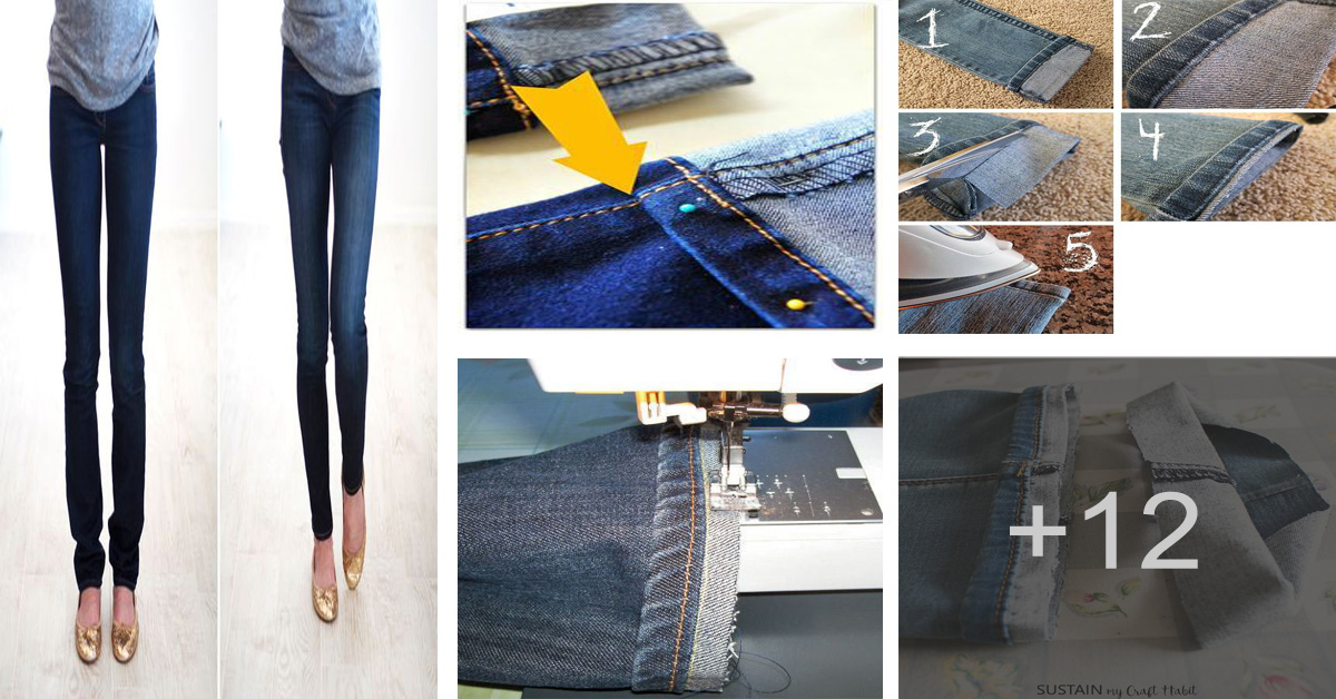 Como hacer un ruedo de pantalón - Mega ideas